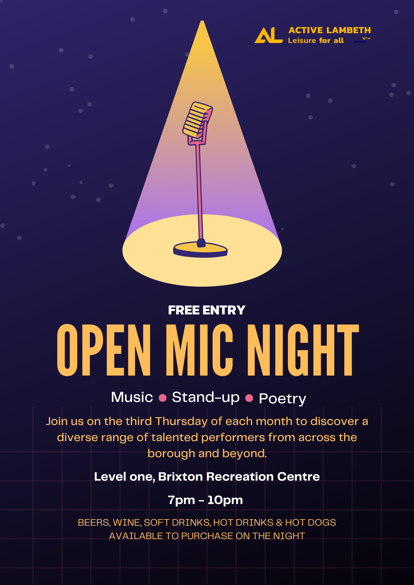 Brixton Open Mic Night: An Evening of Music, Poetry, and Comedy ...