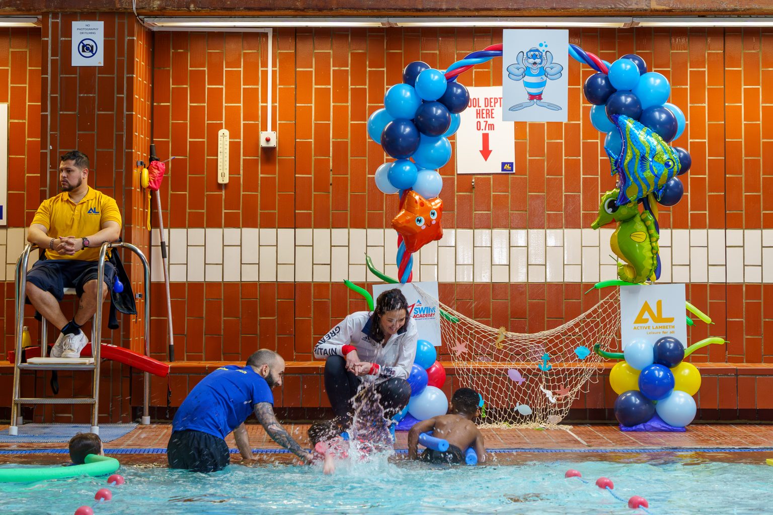 Making Waves: A Splash-tacular Launch for Active Lambeth Swim School! - Active Lambeth